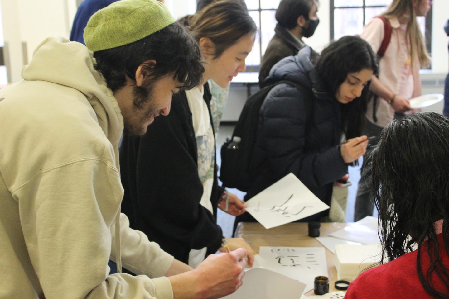 Arabic calligraphy demonstration | MIT Global Languages